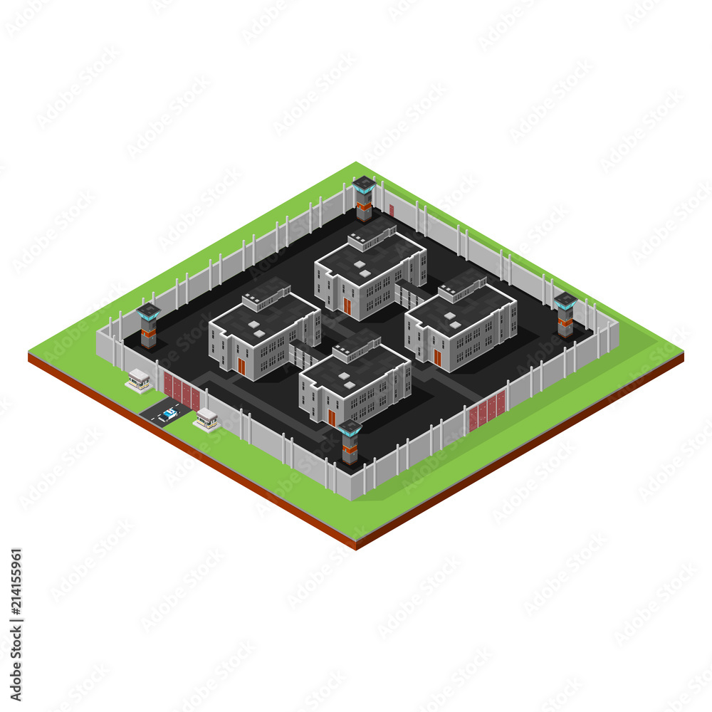 Modern Prison Building
