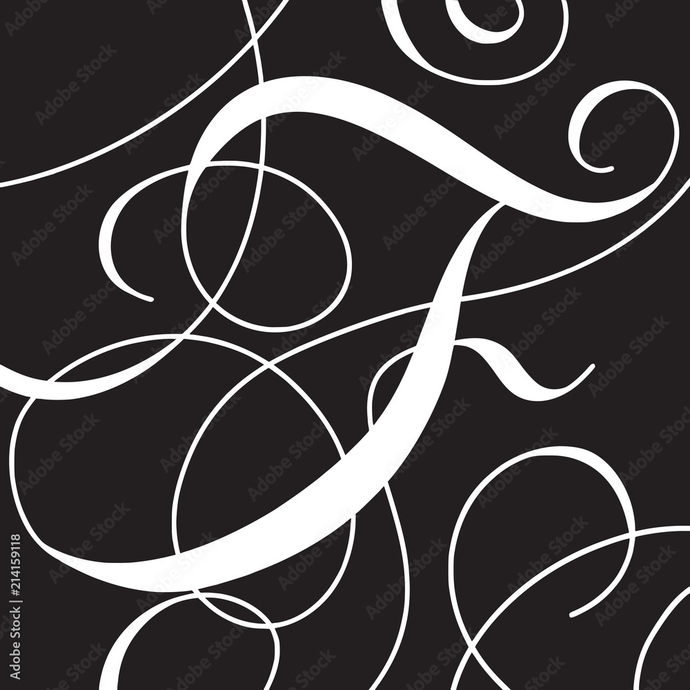 Capital F Calligraphy