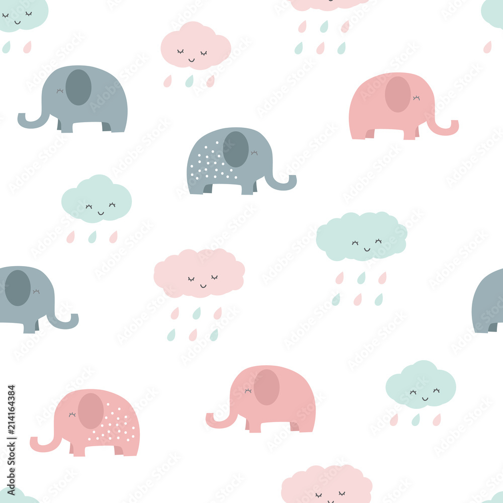 Baby Elephants Background
