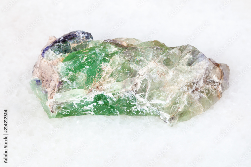 Rough Green Gemstones