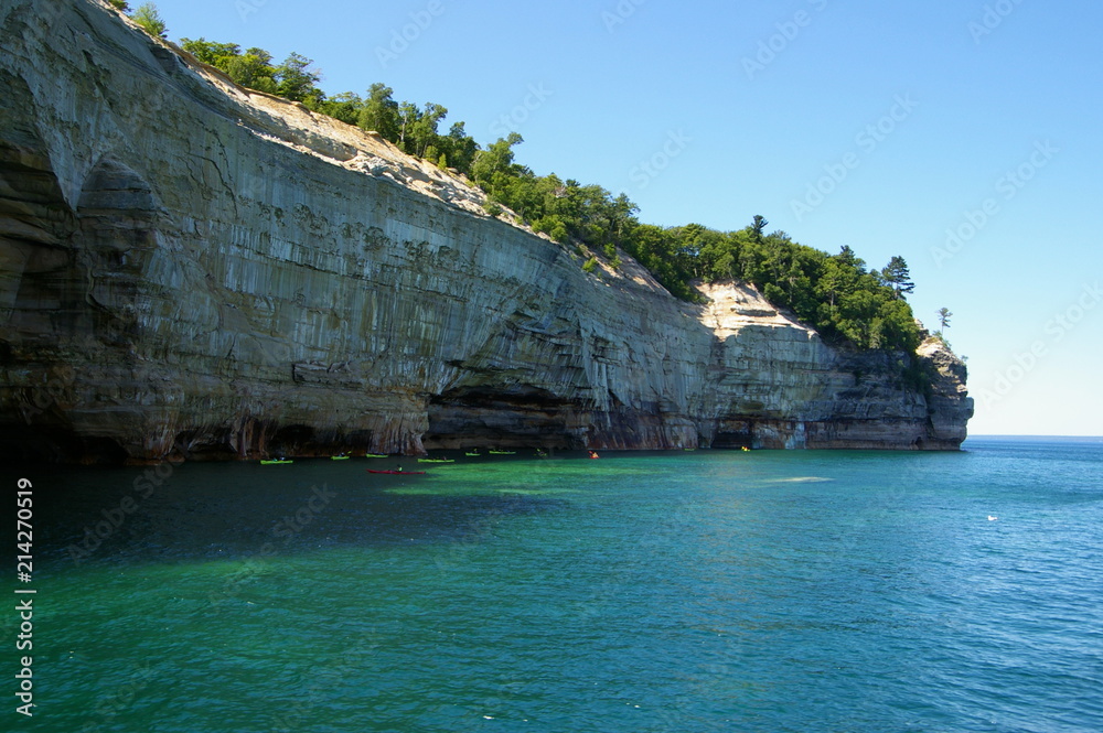 Pictured Rocks National Lakeshore Stock Photo | Adobe Stock