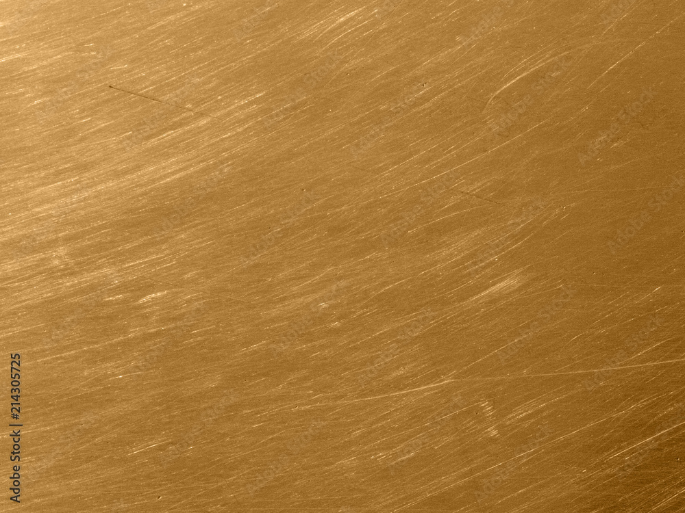 Gold metal texture with circular scratches. Stock Photo | Adobe Stock