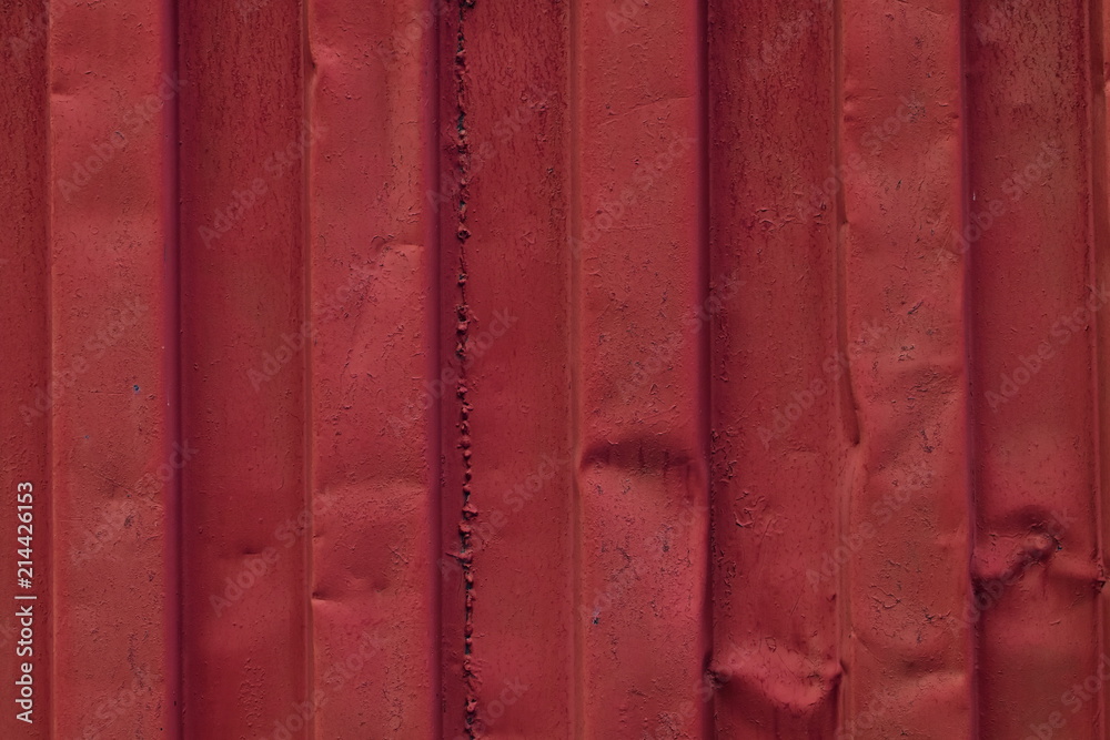 Red shipping container background texture Stock Photo | Adobe Stock