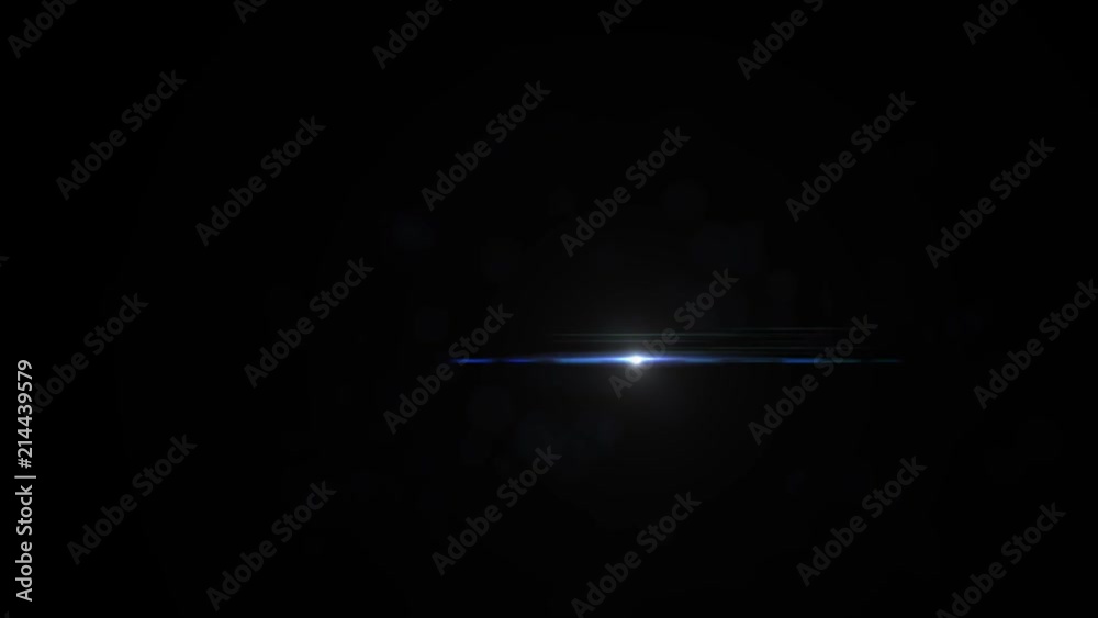 flash fading moving lights for logo optical lens star flares shiny ...