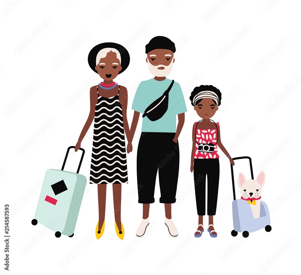 Black Cartoon Parents