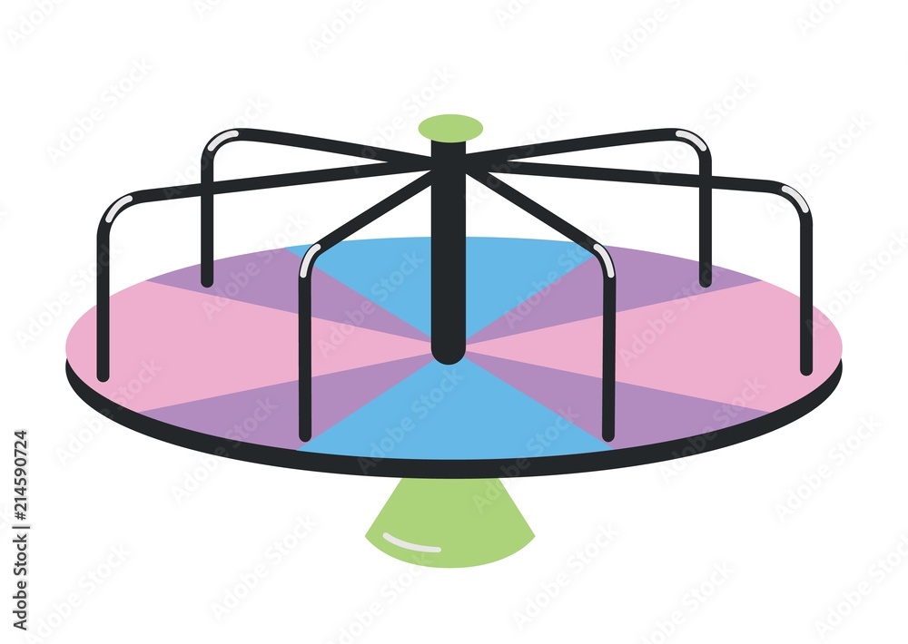 Playground Merry Go Round Clipart