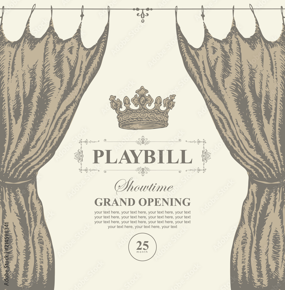 Playbill Logo Vector