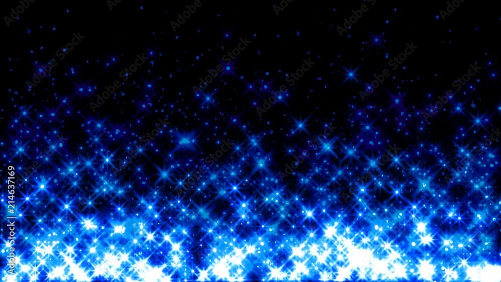 Vidéo Stock Animated rising or flying and spreading upward star looking ...