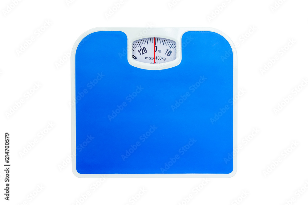 Weight Scale,isolated on white background with clipping path. Stock ...