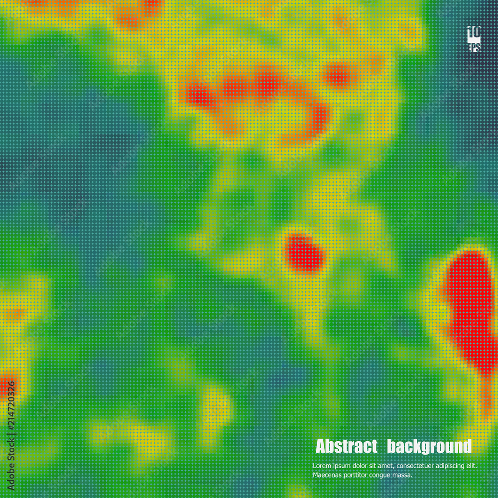 Colored heat map for temperature. Eps10 Vector illustration Stock ...