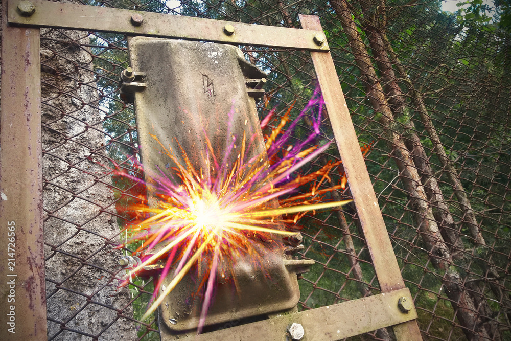 Electricity short circuit, Electrical failure resulting in electricity ...