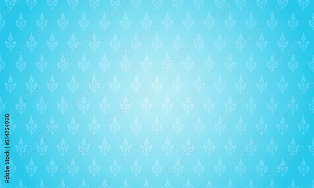 Thai pattern background vector illustration. Thai element pattern on ...