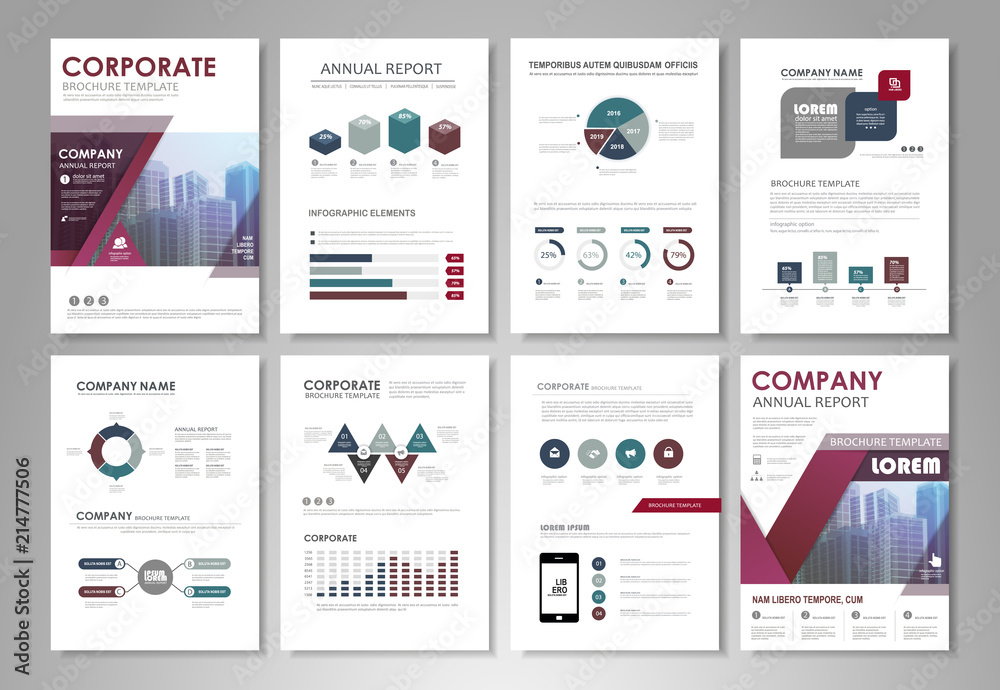 Data Infographic Set Stock Vector | Adobe Stock