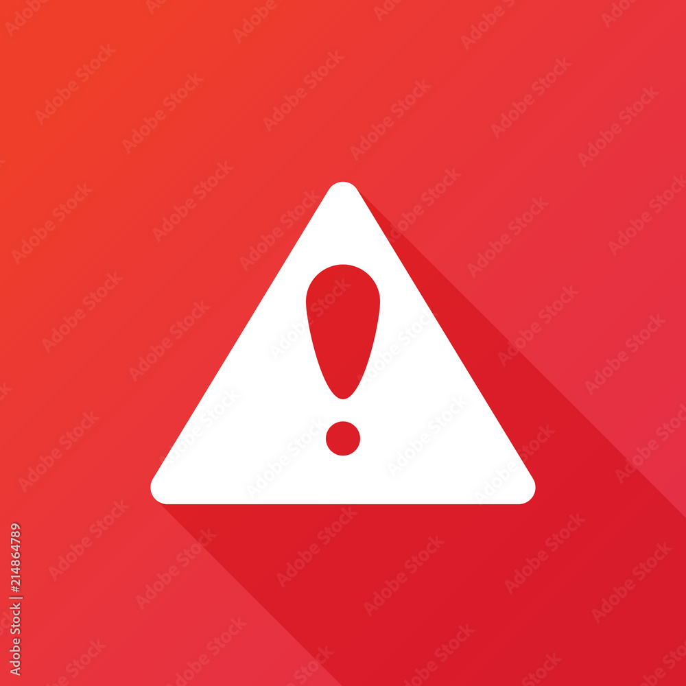 Flat Warning Icon
