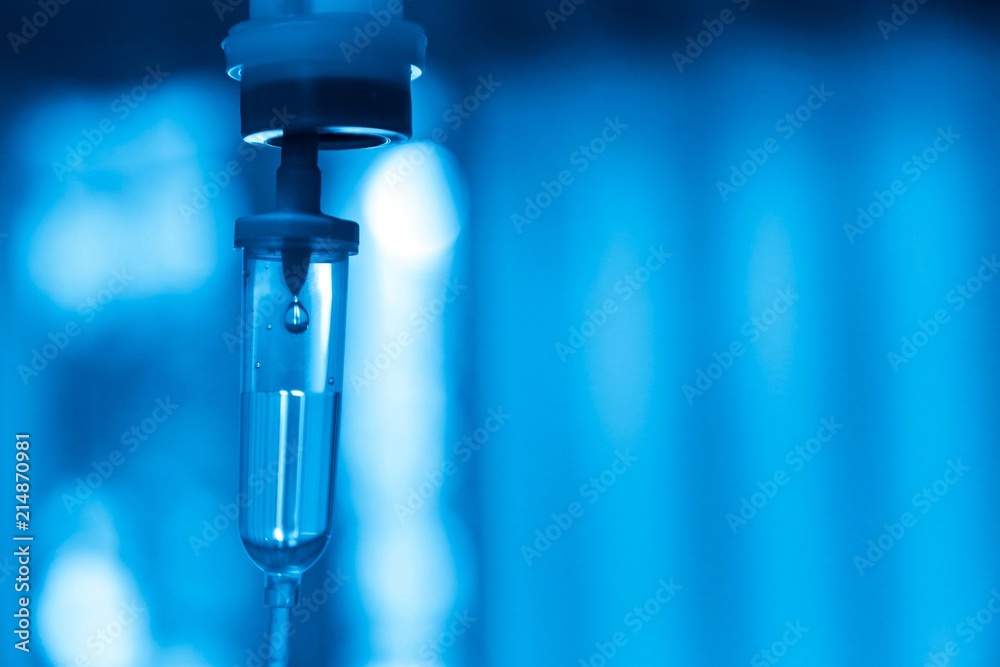 Set iv fluid intravenous drop saline drip hospital room,Medical Concept ...