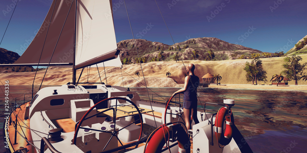 Extremely detailed and realistic high resolution 3D illustration of ...