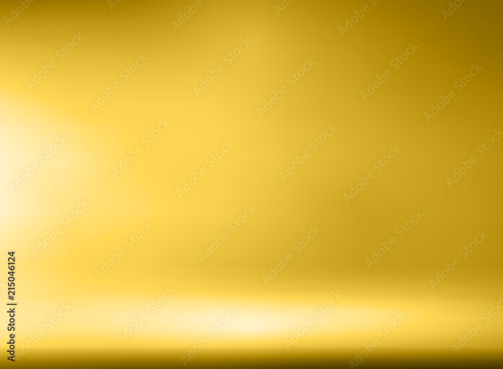 Luxury Gold Studio room background with Spotlights Stock Vector | Adobe ...