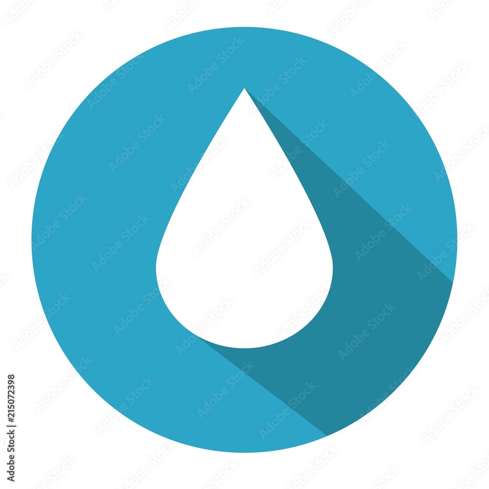 Water Drop Circle Icon
