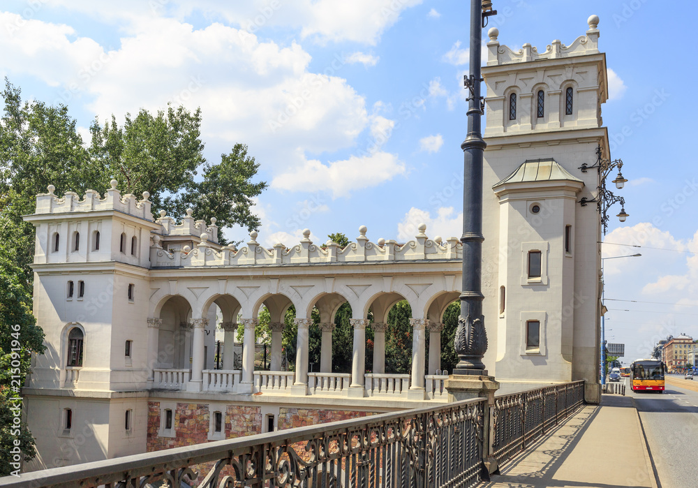 South side towers of Bridge of Prince Joseph Poniatowski(formerly ...