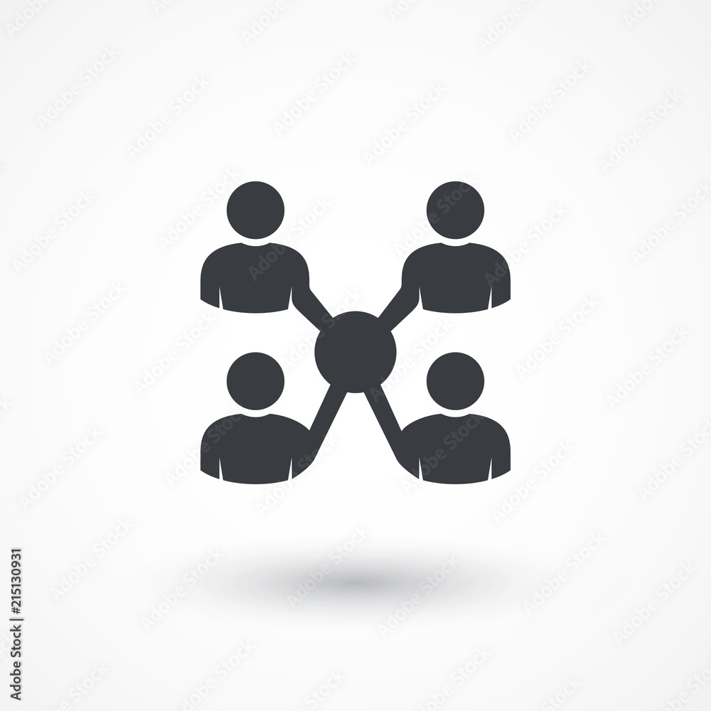 Social Collaboration Icon