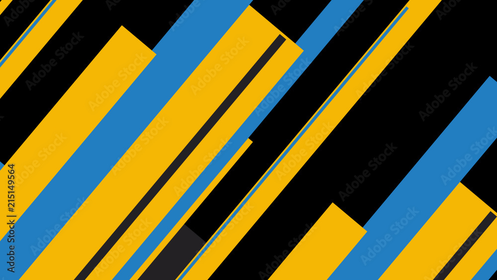 Tri-Color Line Transitions Stock Template | Adobe Stock