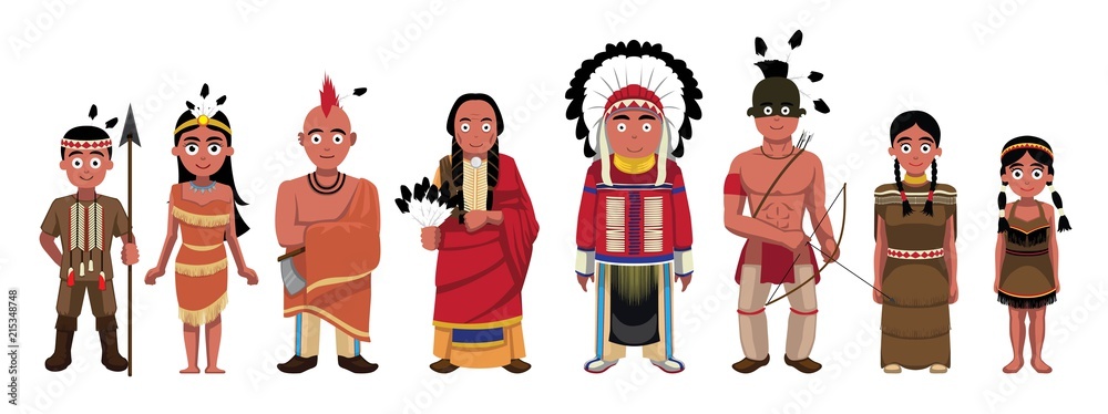 Native American Cartoon Characters