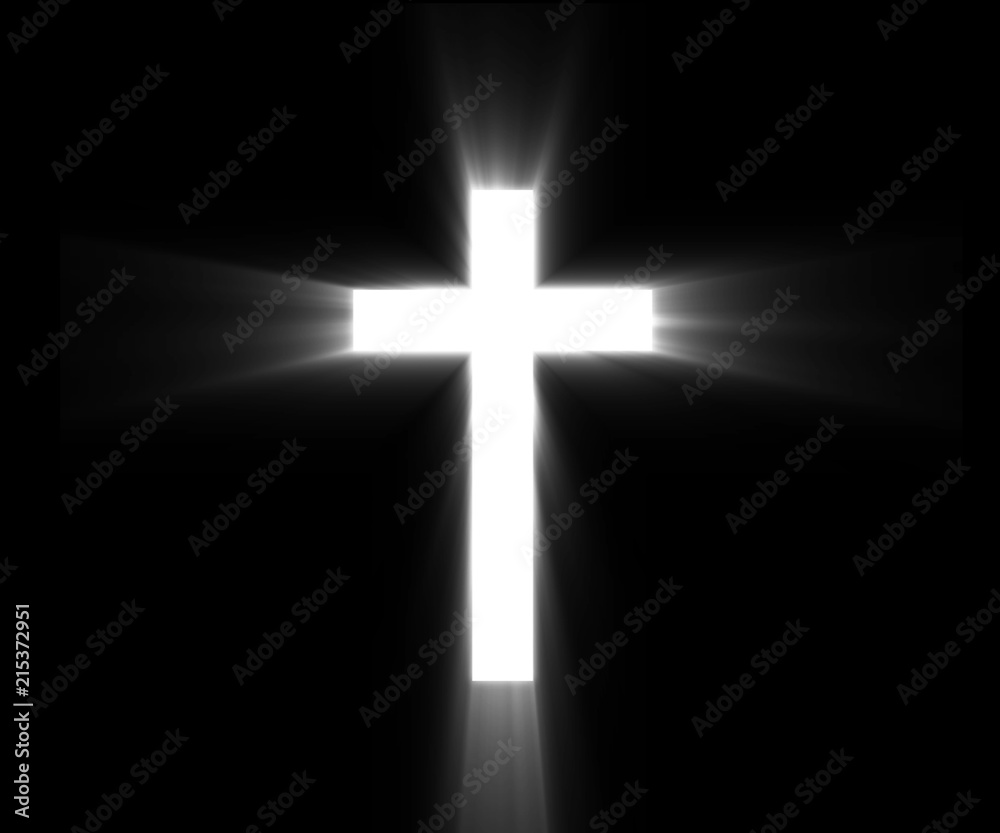Dark Cross Background