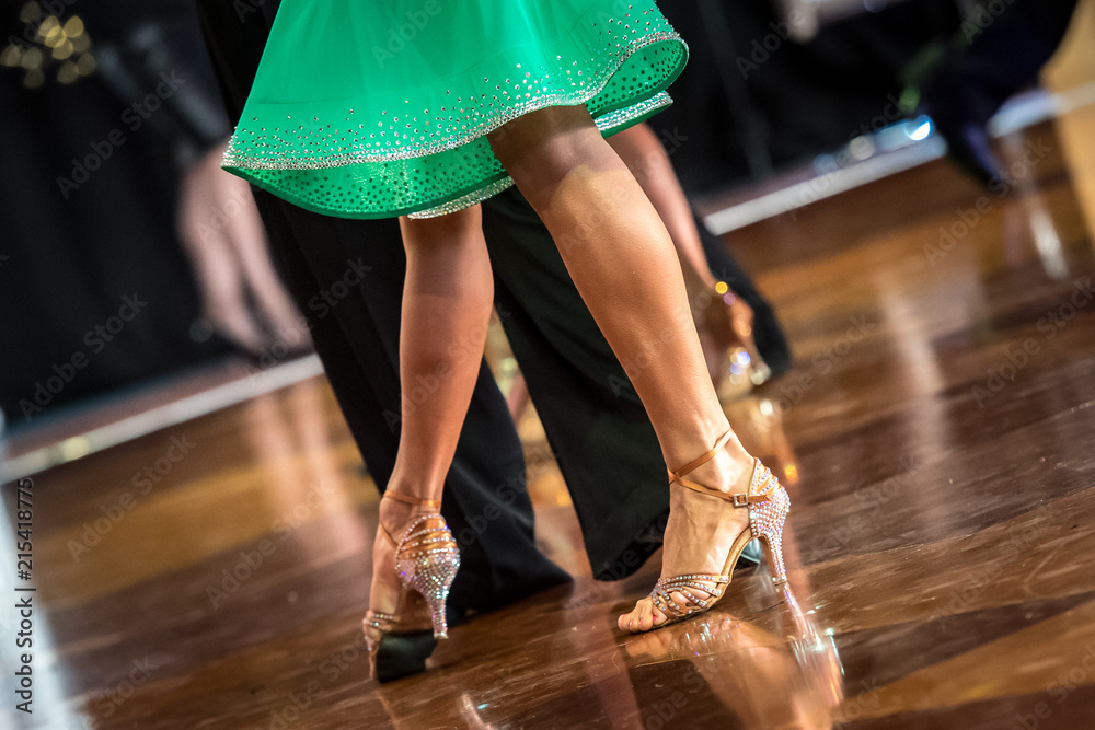 Ballroom Dancer Legs