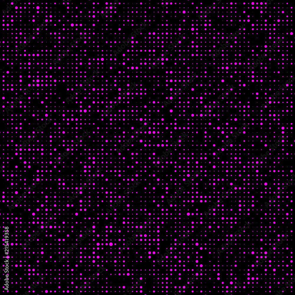 Halftone pattern. Corrupted code. Glitch background. Computer Virus ...