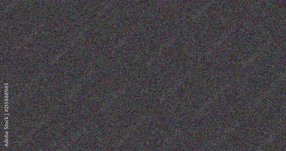 abstract multi color realistic screen glitch flickering, analog vintage ...