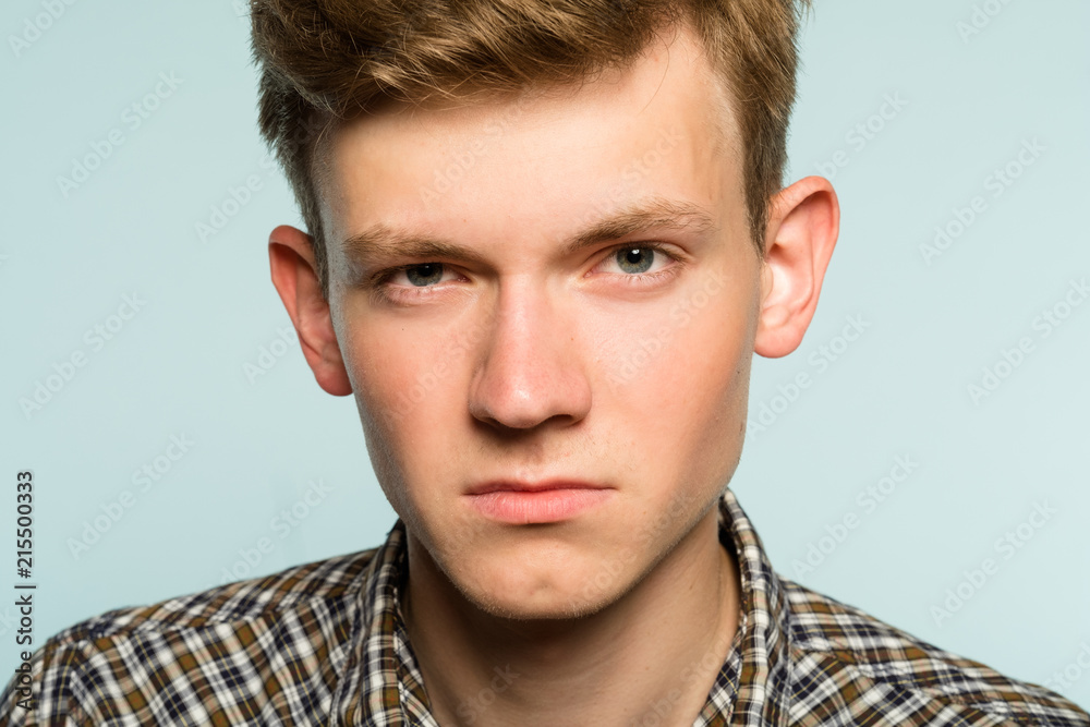 Serious Face Expression