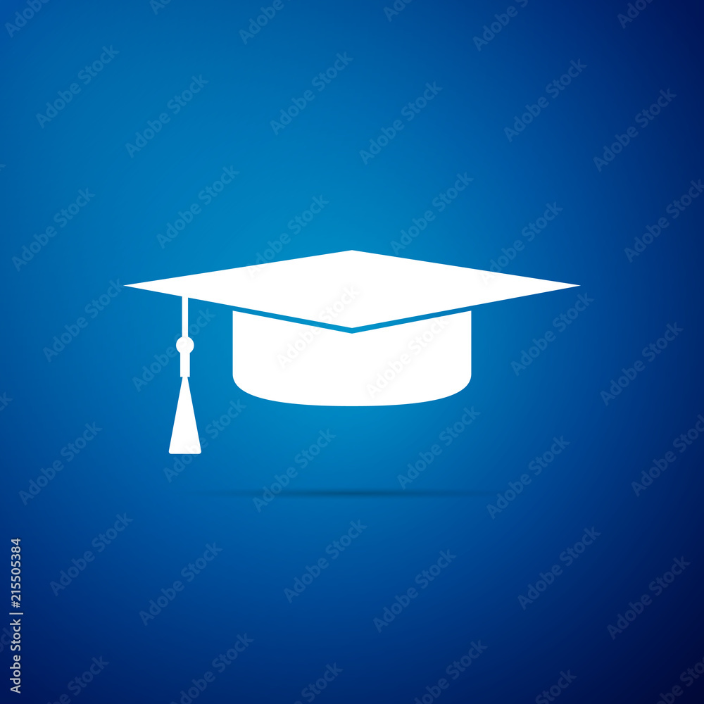 Light Blue Graduation Cap
