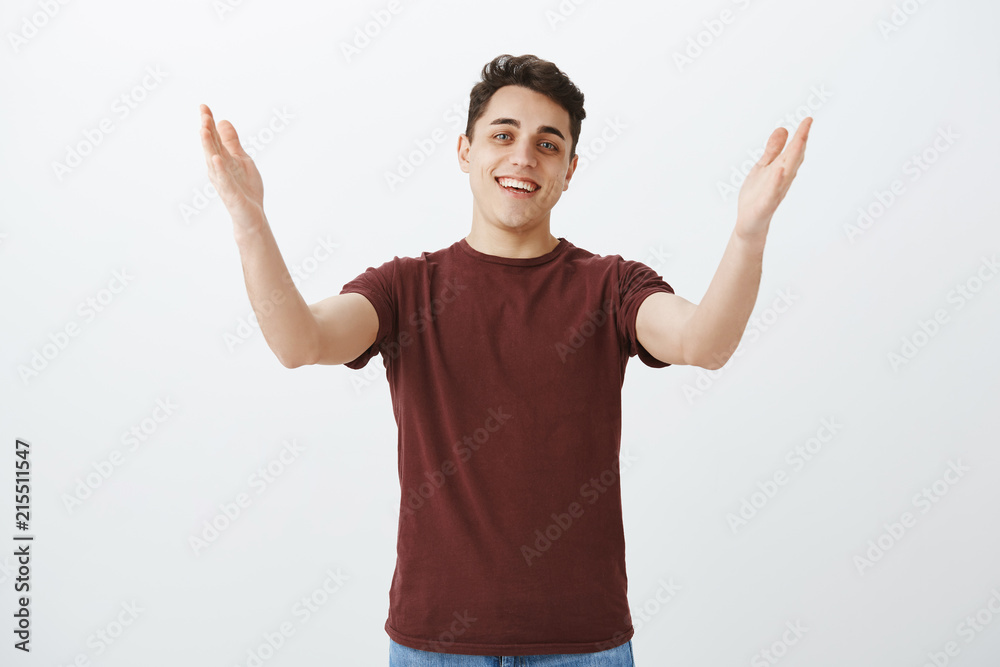 A Guy Pointing At A Crowd