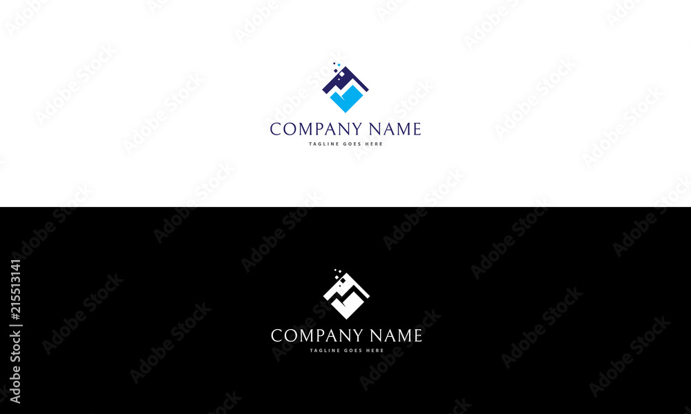 Mining vector logo image Stock Vector | Adobe Stock