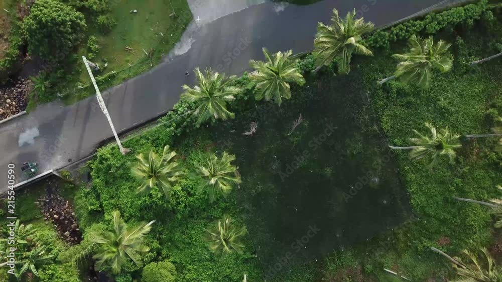 AERIAL SHOT: Puro and Lamba, Legazpi City, Philippines. Views of ...