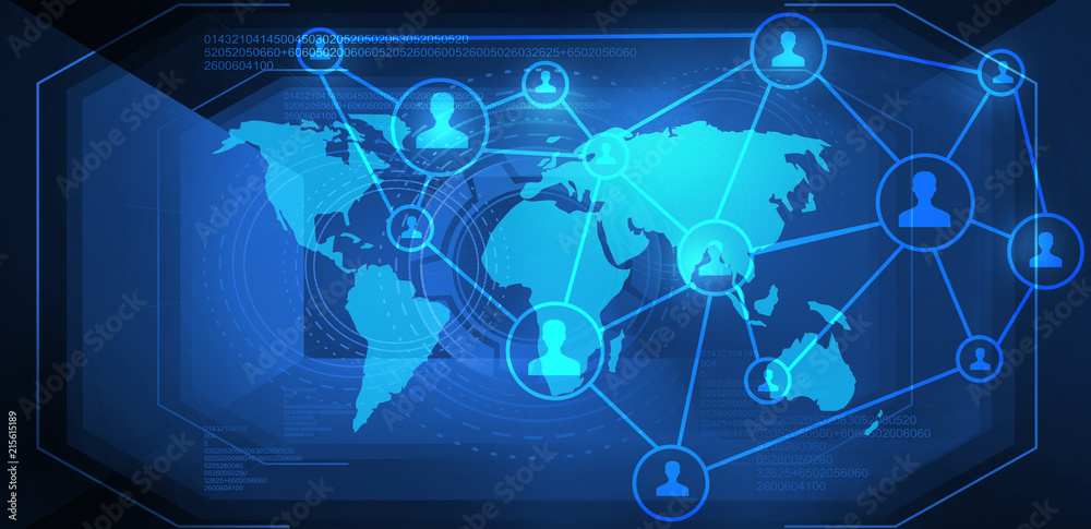 Social communication, conceptual communication lines of the population ...