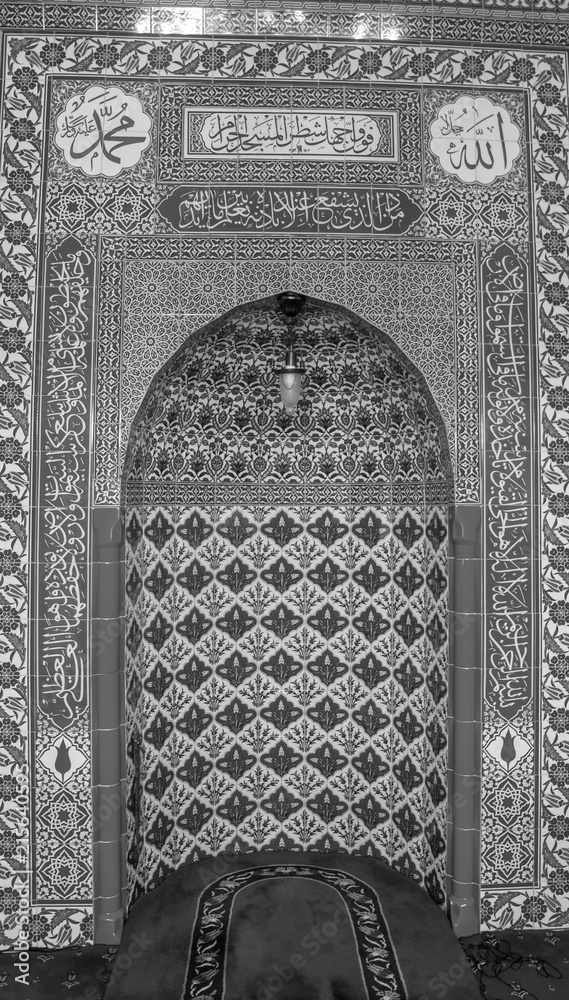 Mihrab (mosque niche) , Islamic Arhitecture Stock Photo | Adobe Stock