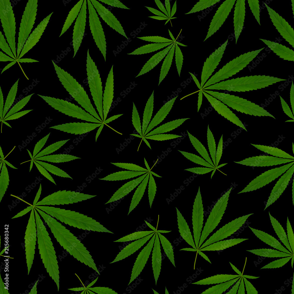 Weed Pattern Design