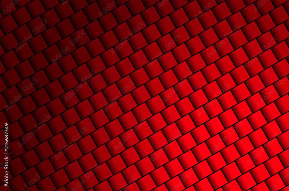 red squares 3d background with spot light effect Stock Illustration ...