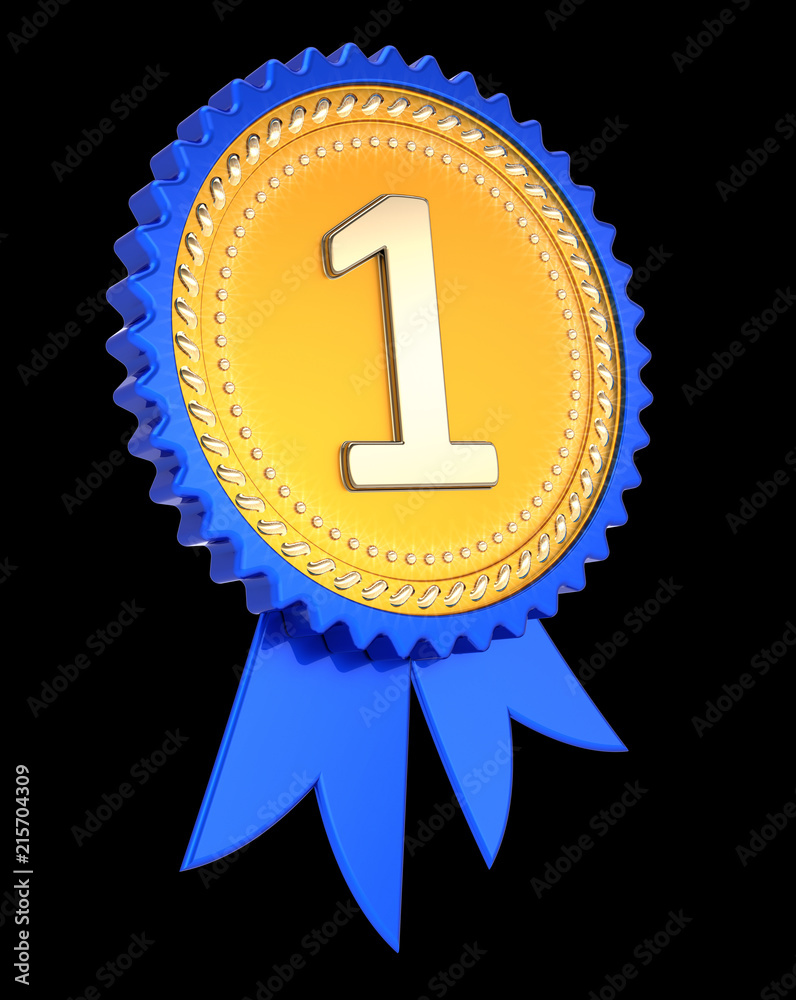 Number One Ribbon
