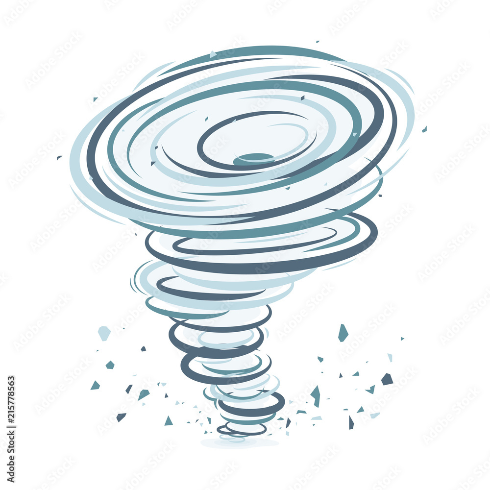 Simple Hurricane Drawing