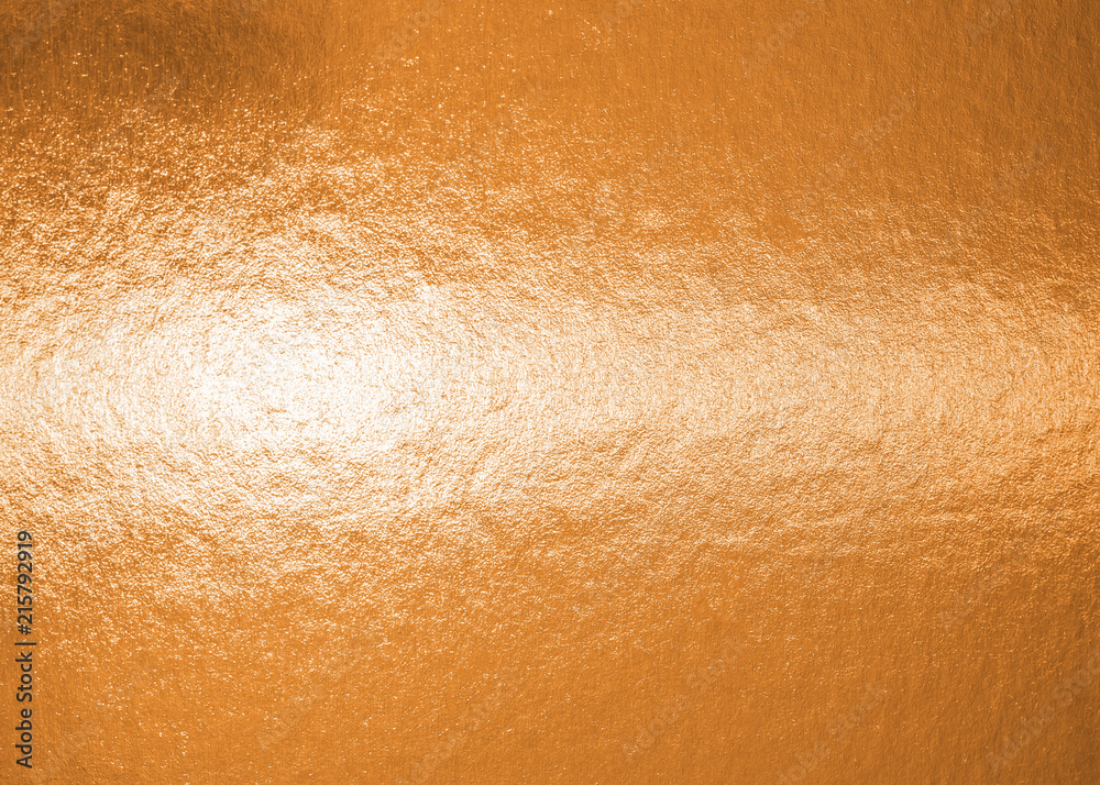 Copper gold metallic wrapping foil paper texture shiny orange ...