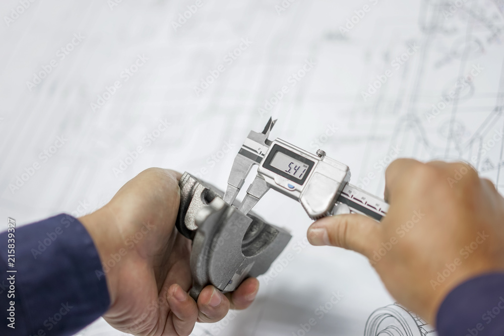 Engineering inspection check dimension automotive parts reference ...