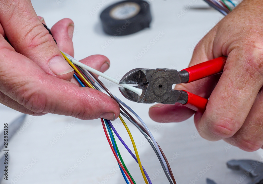 Glasfaserkabelverlegung Stock Photo | Adobe Stock