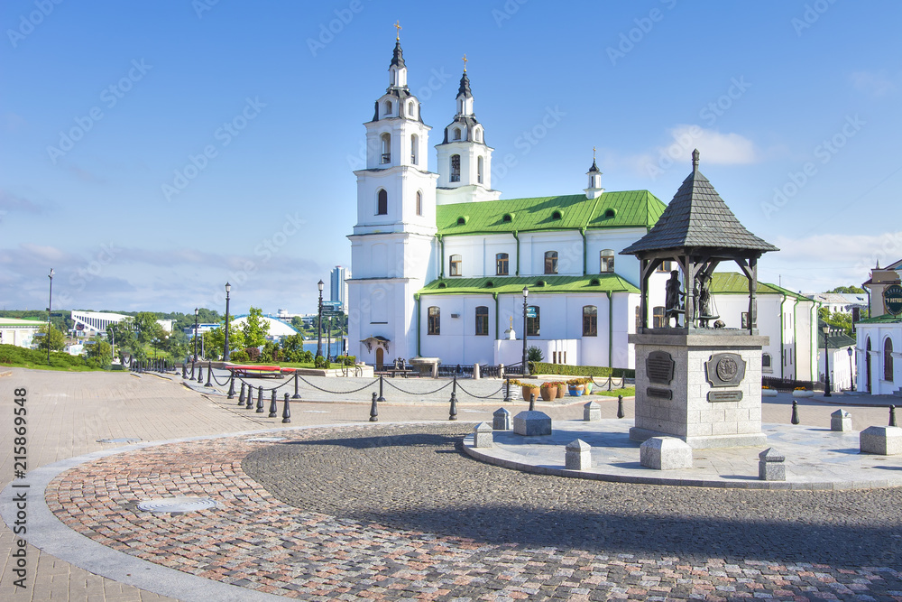 Minsk, Belarus. Cathedral of holy spirit in Minsk - Church Of Belarus ...