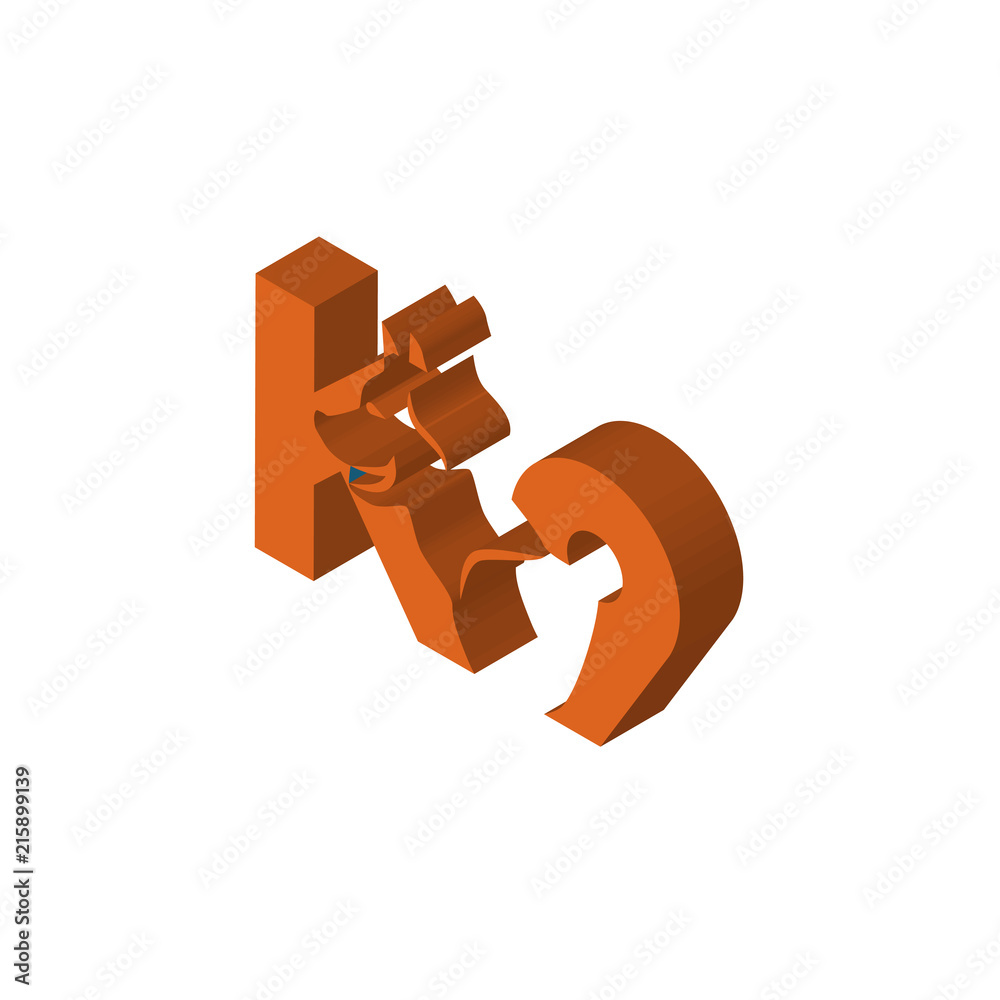 k9 isometric right top view 3D icon Stock Vector | Adobe Stock
