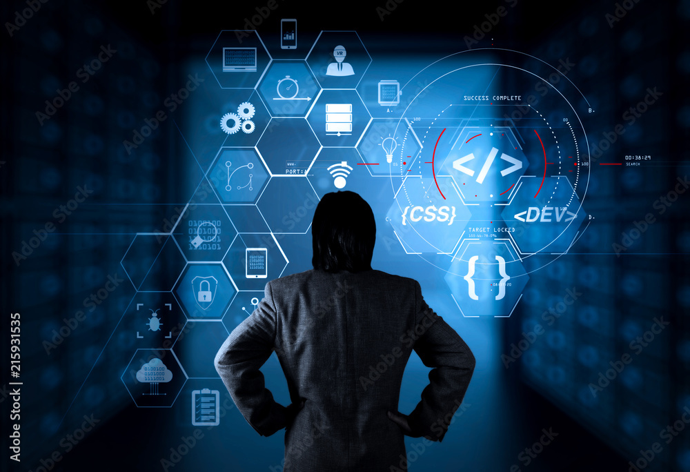 Coding Software Developer Work With Augmented Reality Dashboard Computer Icons Of Scrum Agile