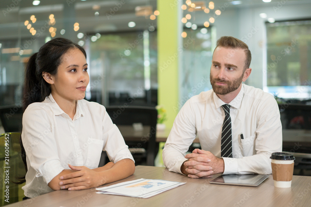 Business People Working Serious