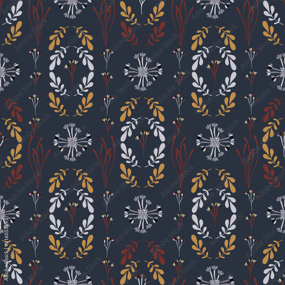 Masculine Floral Pattern