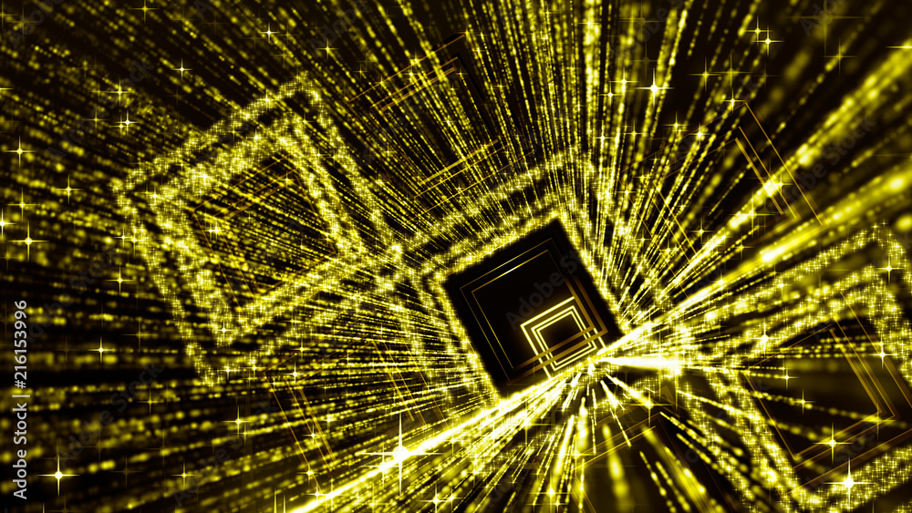Light Falling Gold 01 is motion footage for scientific films and ...
